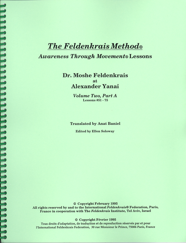 Alexander-Yanai-Volumen-2 - Federación Internacional Feldenkrais (IFF)